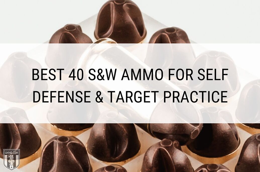 Best 40 S&W Ammo For Self-Defense & Target Practice - Public Shooting ...